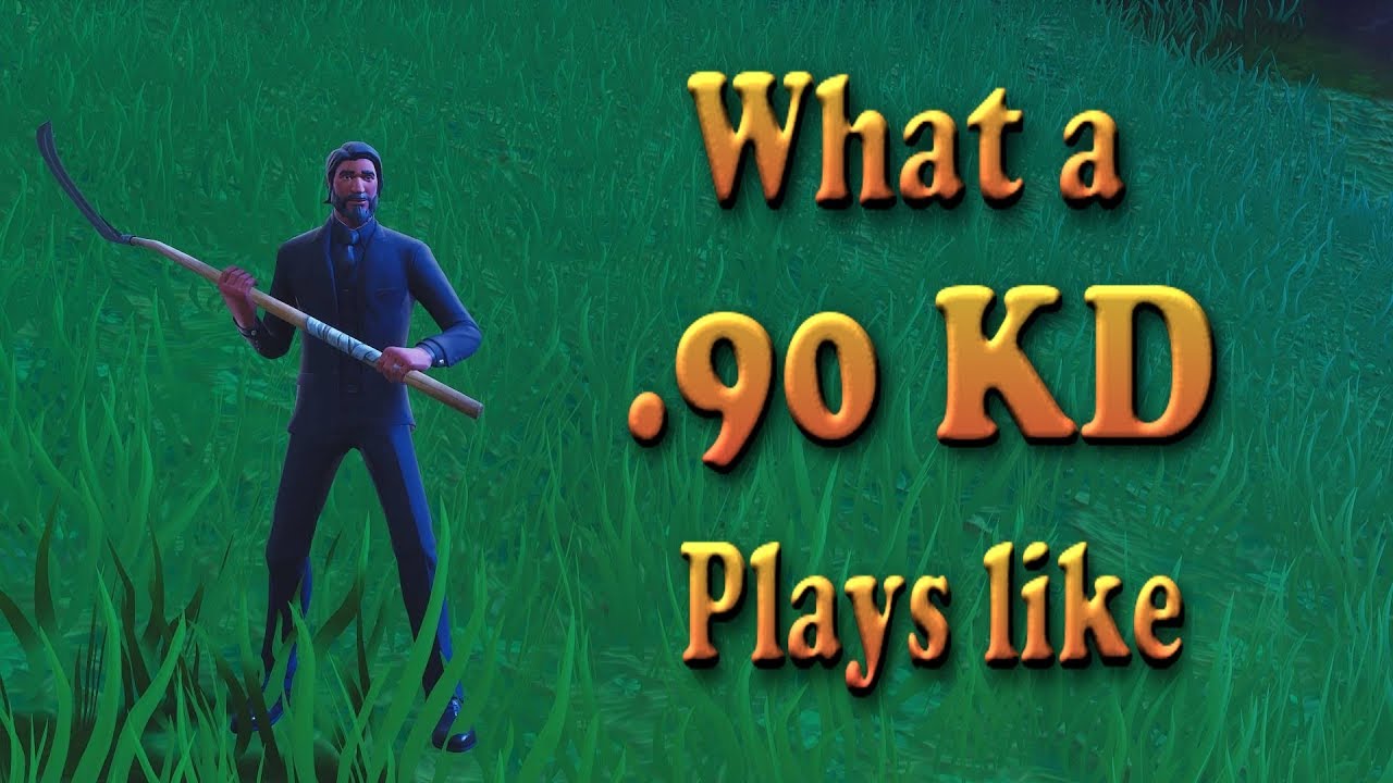 FORTNITE | What a LESS THAN 1 KD FORTNITE Player Plays Like - YouTube