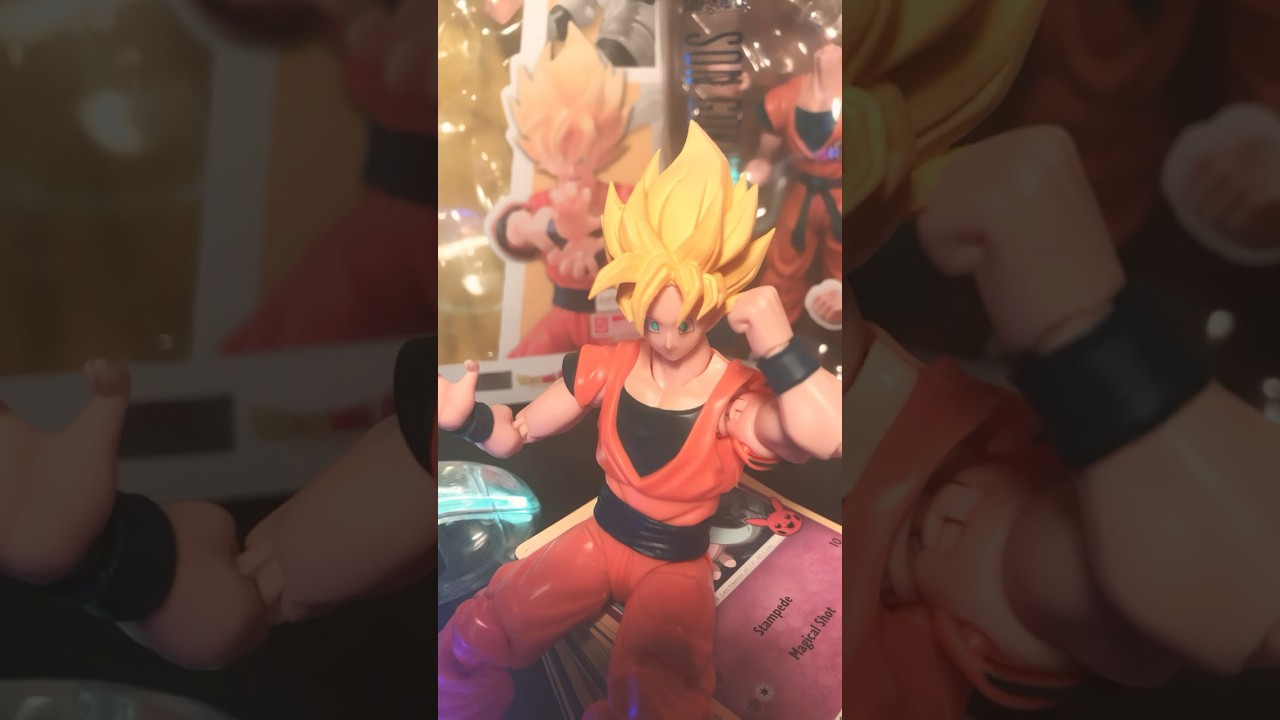 Goku being sus - YouTube