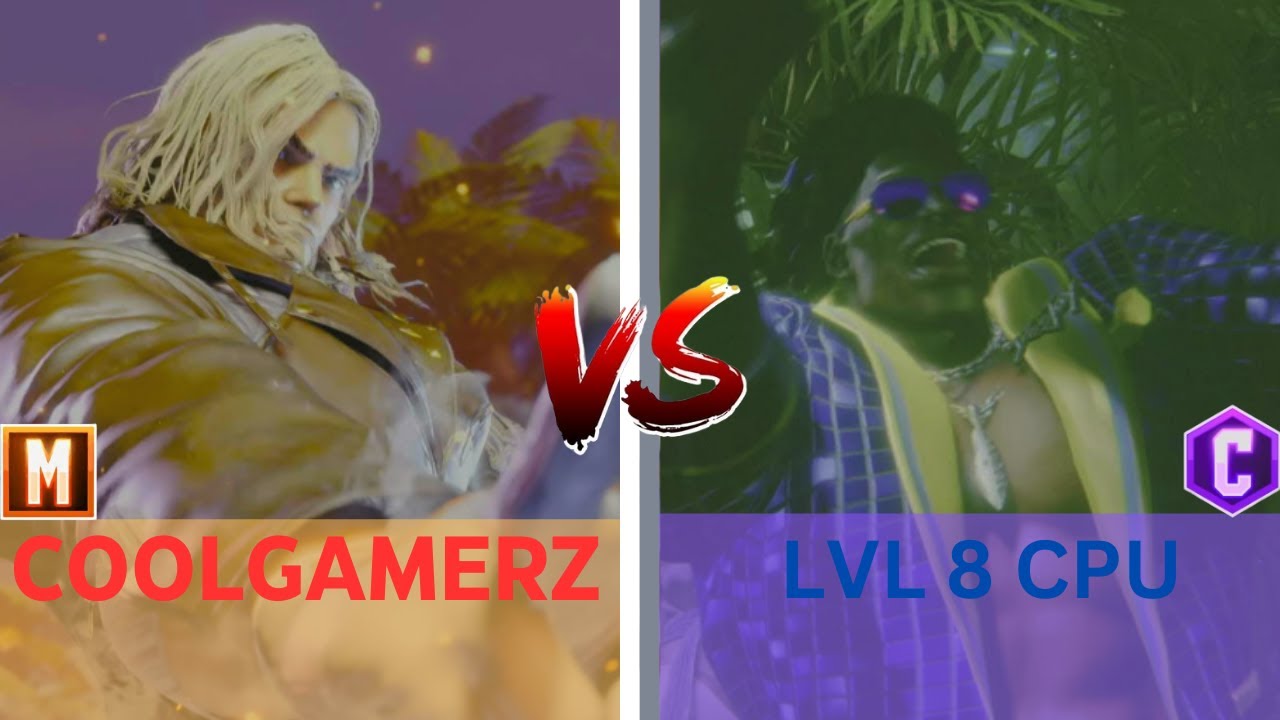 SF6 | COOLGAMERZ (Ken) VS LVL 8 CPU (Dee Jay) High level gameplay!! - YouTube