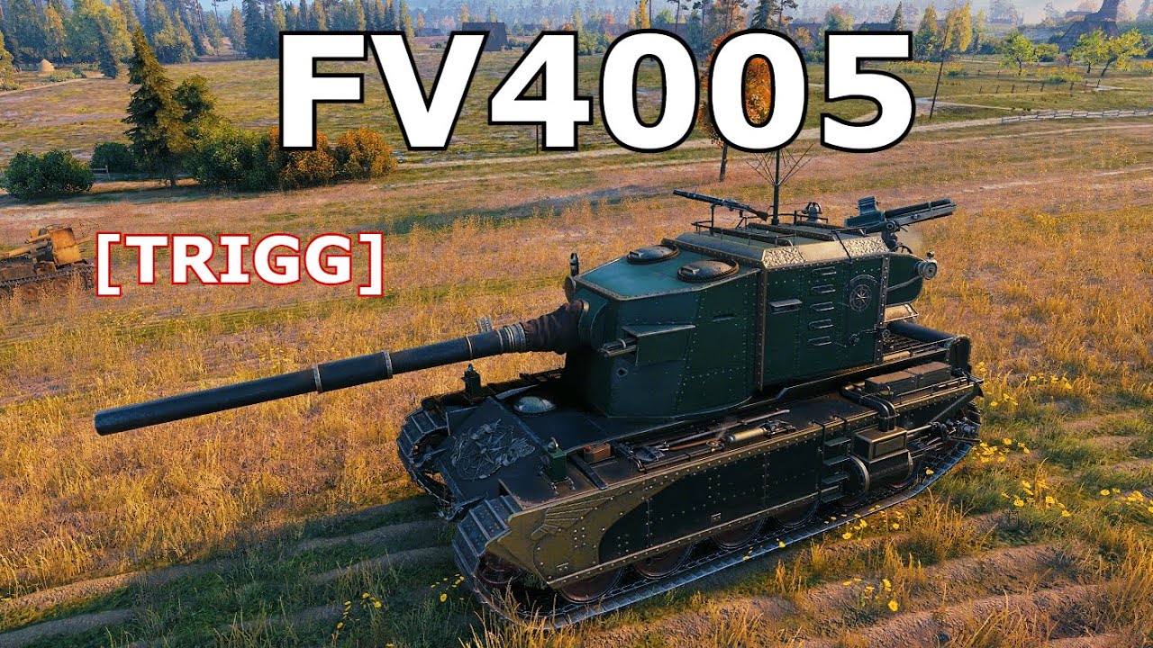 World of Tanks FV4005 Stage II - 4 Kills 10,5K Damage - YouTube