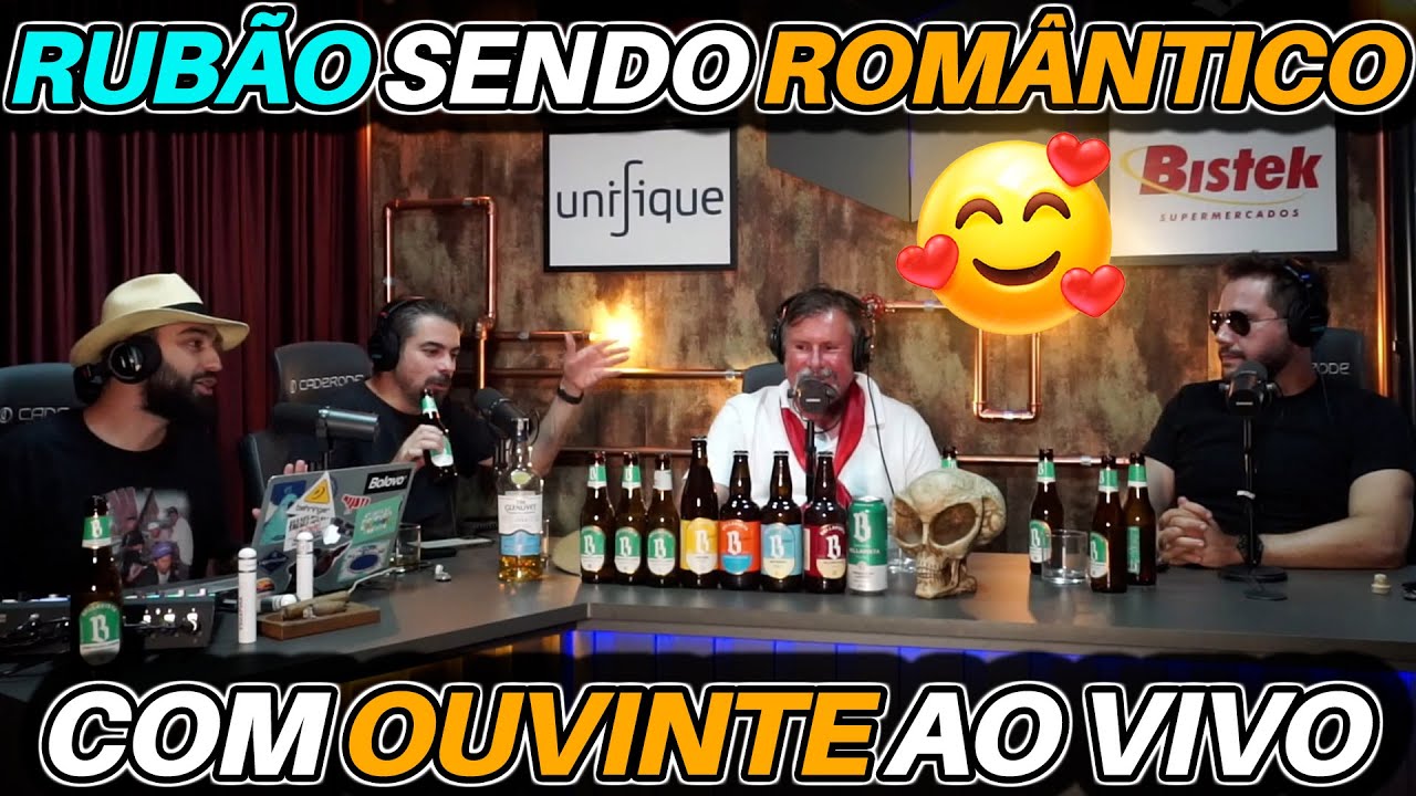 RUBÃO sendo ROMÂNTICO com OUVINTE ao vivo - YouTube