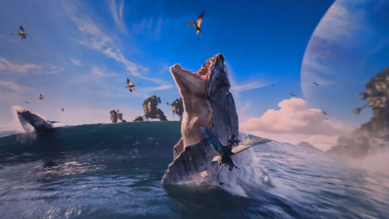 Flight of Passage Avatar Ride Animal Kingdom Walt Disney World 2024 4K ...