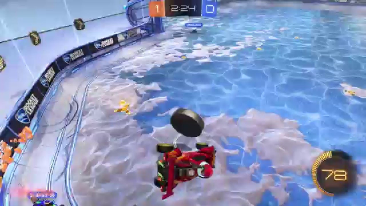 Rocket League Hockey! - Super Puck - YouTube