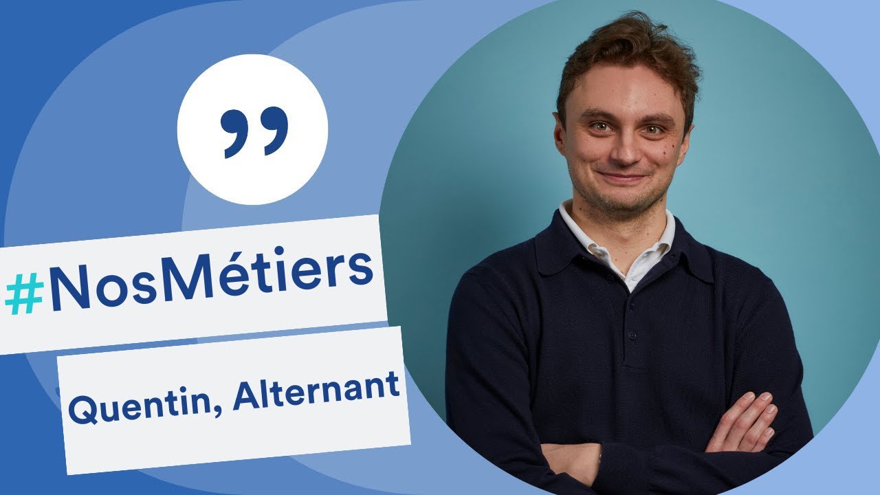Découvrez le témoignage d’alternants à l’Urssaf – Quentin - YouTube