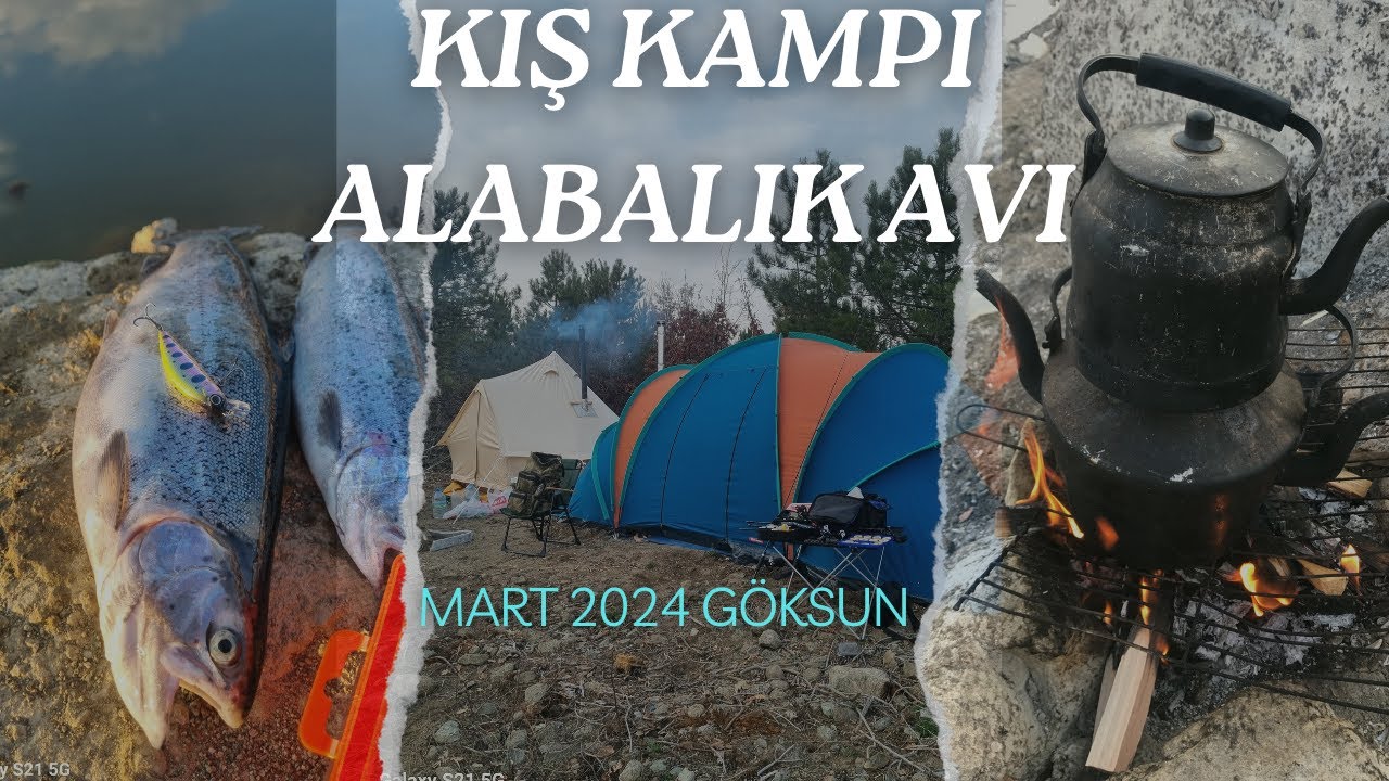 MÜKEMMEL BİR DOĞADA ALABALIK TUTTUK ÇADIR KAMPI YAPTIK #keşfet #fishing ...