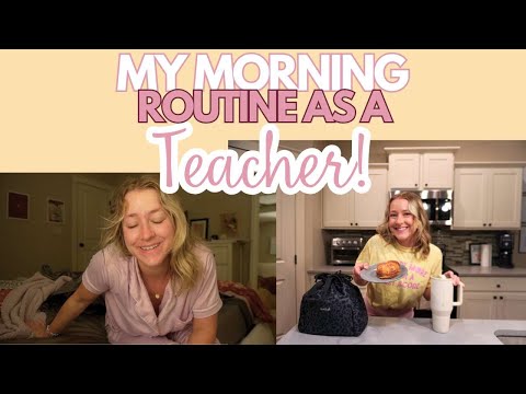 My Morning Routine as a Teacher!! :)