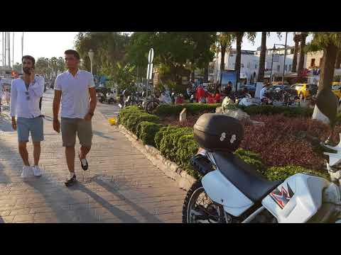 Bodrum sahil yürüyüşü 18 Ağustos 2018