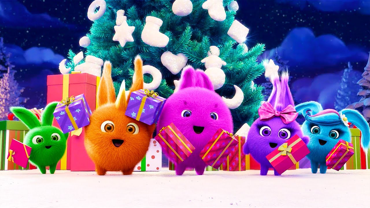 SUNNY BUNNIES - Opening Christmas Presents 🎁 | Christmas Special 🎄 ...
