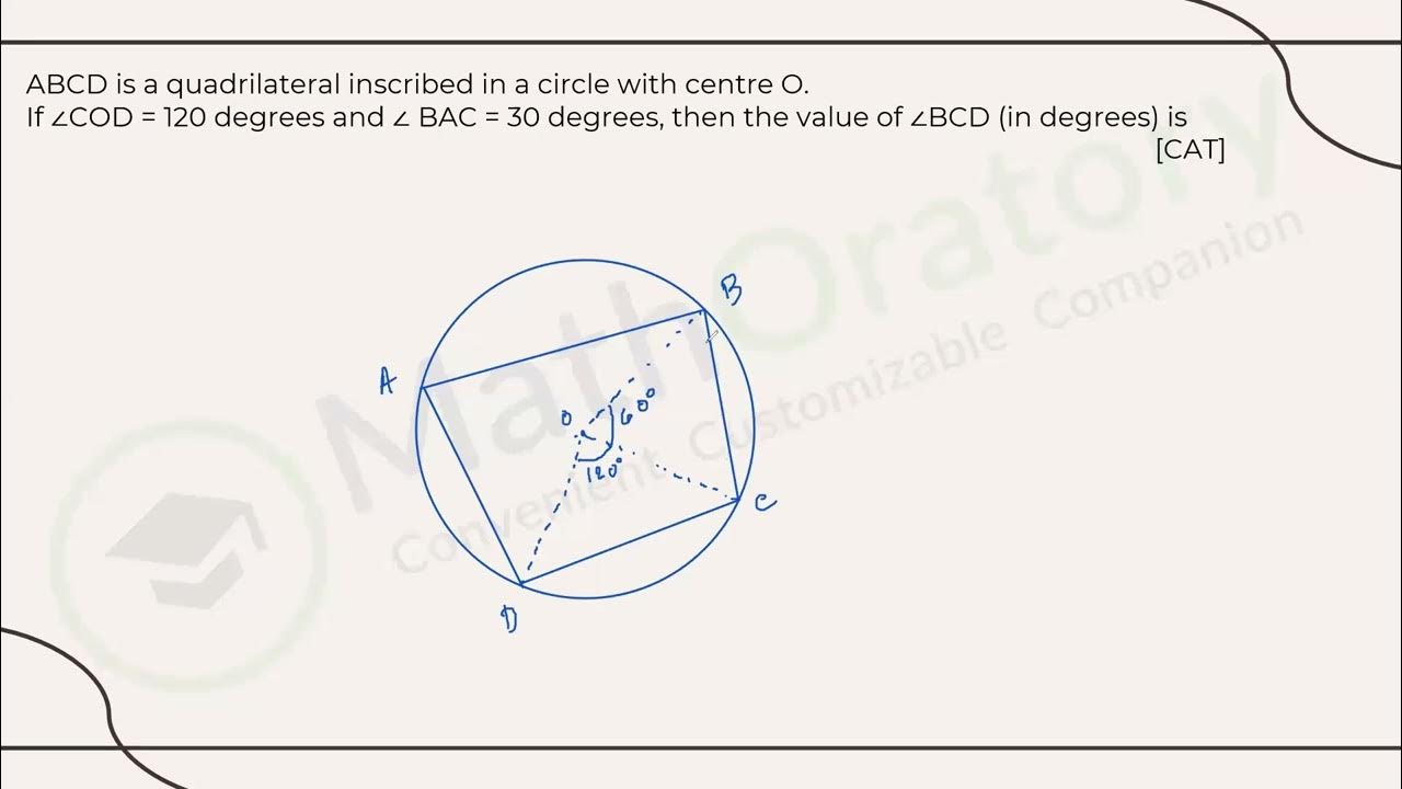 Quant Power-Up: Tackle CAT QA - Geometry | Actual CAT Problem | Daily Practice #56 - YouTube