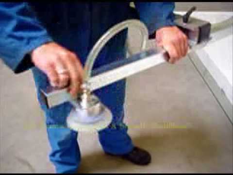 Dotec Liftassist for glass panels UT-27 - YouTube