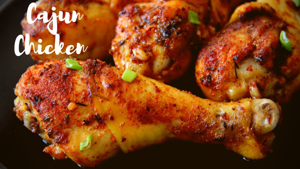 Crispy Baked Cajun Chicken Drumsticks Recipe By Food Better Youtube