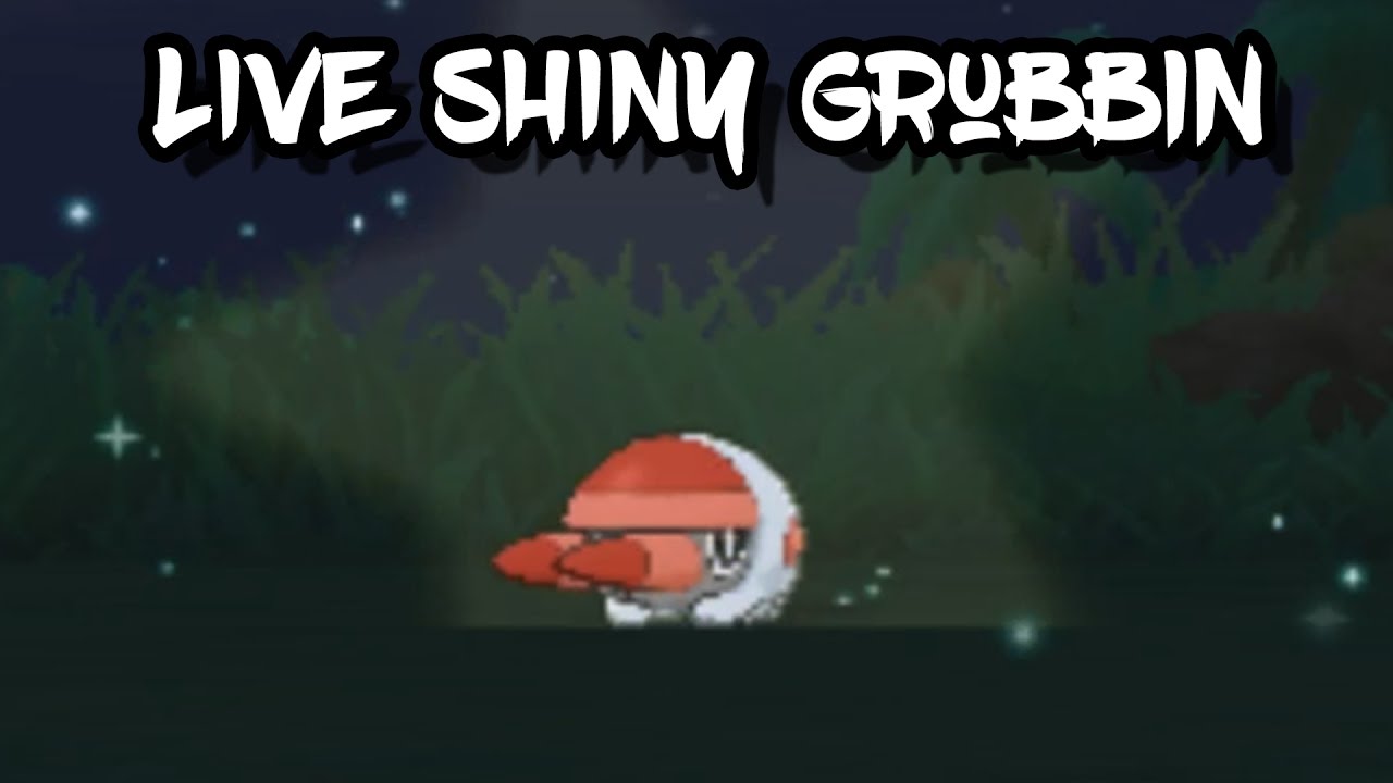 LIVE SHINY GRUBBIN after 16 Encounters! [SOS] - Pokémon Sun & Moon ...