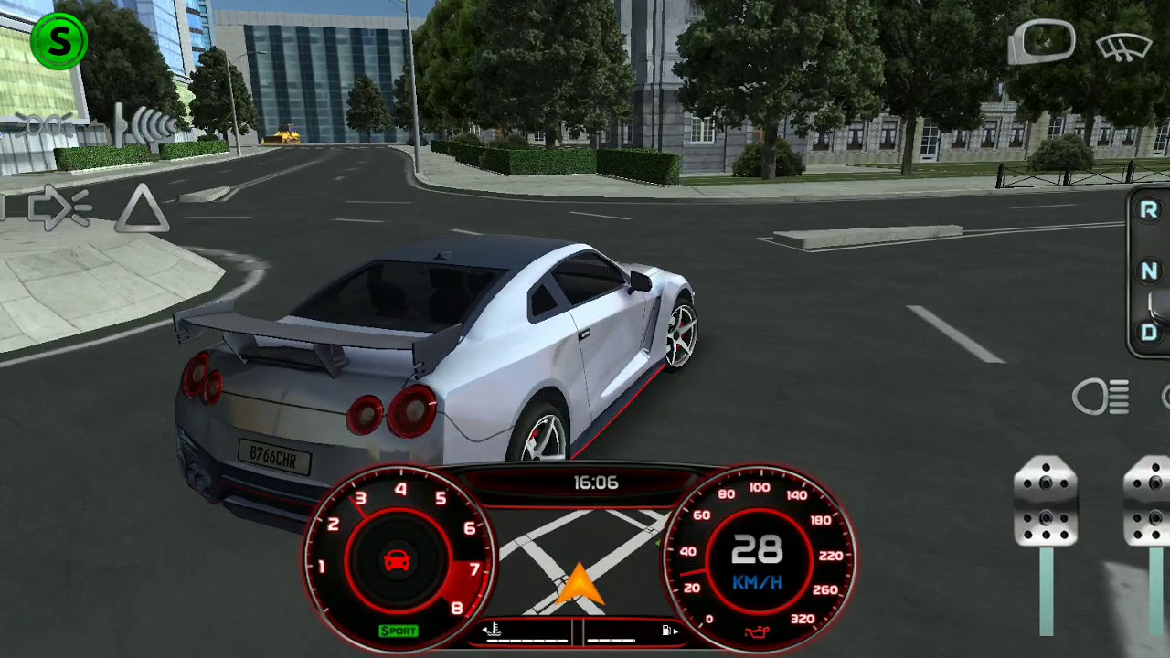 Drive Nissan GTR Nismoo real driving sim - YouTube