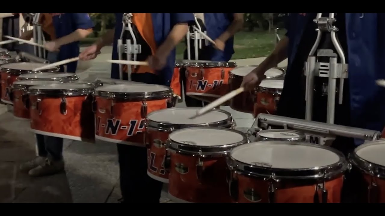 Nick Evanoff's first year on the Illini Drumline - YouTube