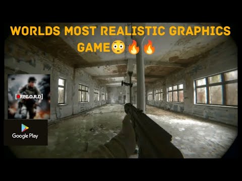 The worlds most realistic graphics game is here REC.O.R.D🔥🔥 || demo ...