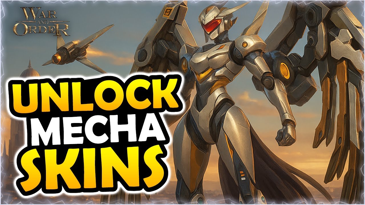Power Up with the Mecha Skins - Event GUIDE - War and Order - YouTube