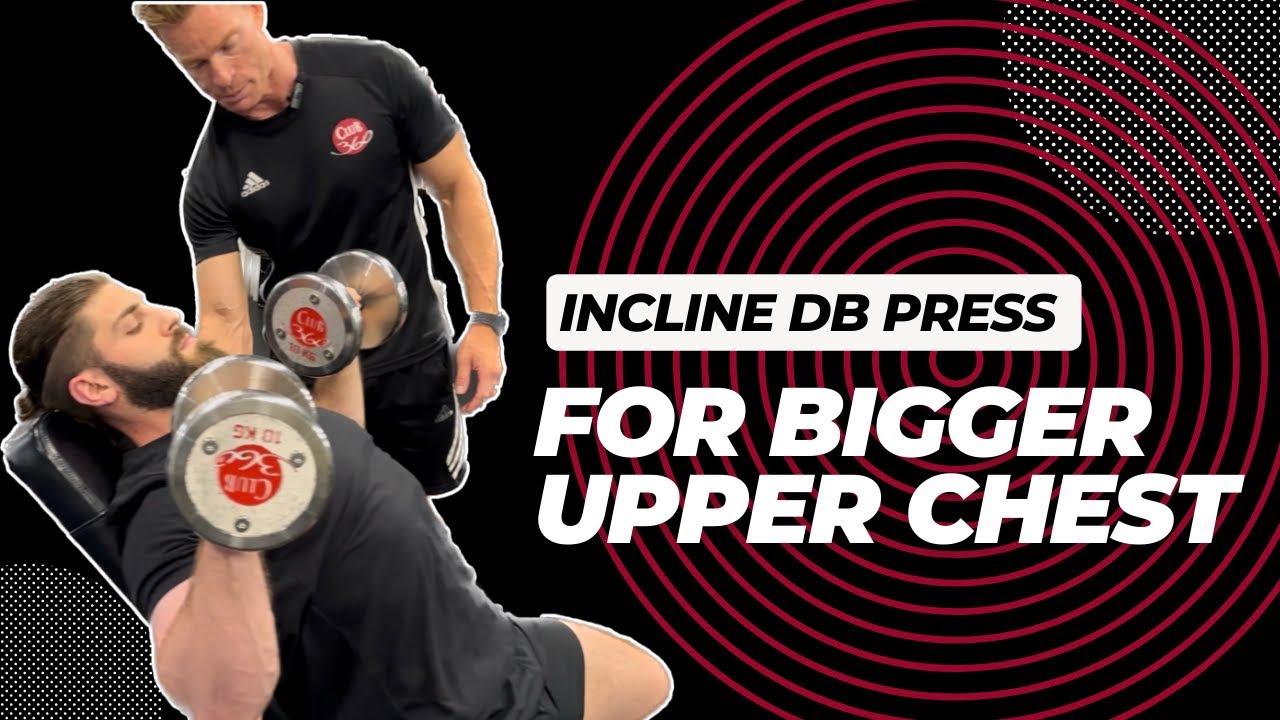 How to INCLINE DUMBBELL CHEST PRESS the right way! - YouTube