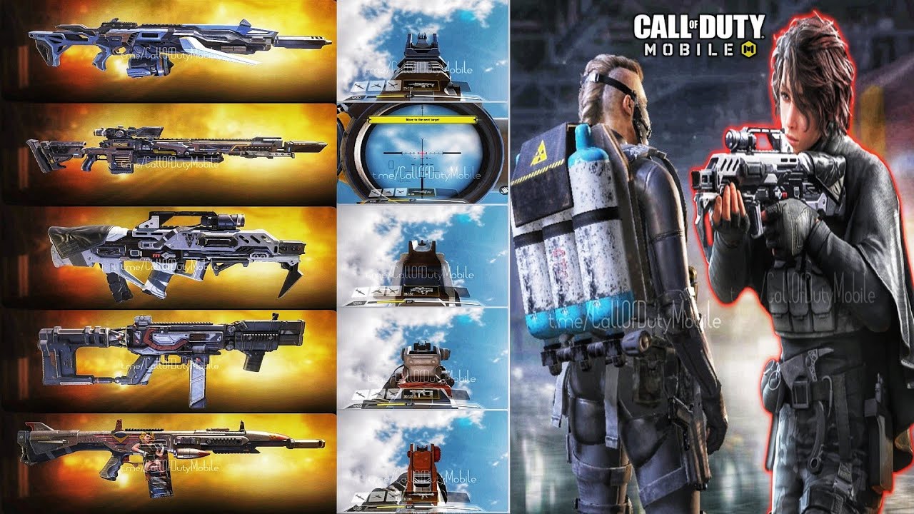 Season 6 All New Battle Pass Guns Gameplay Cod Mobile | New S6 CODM ...