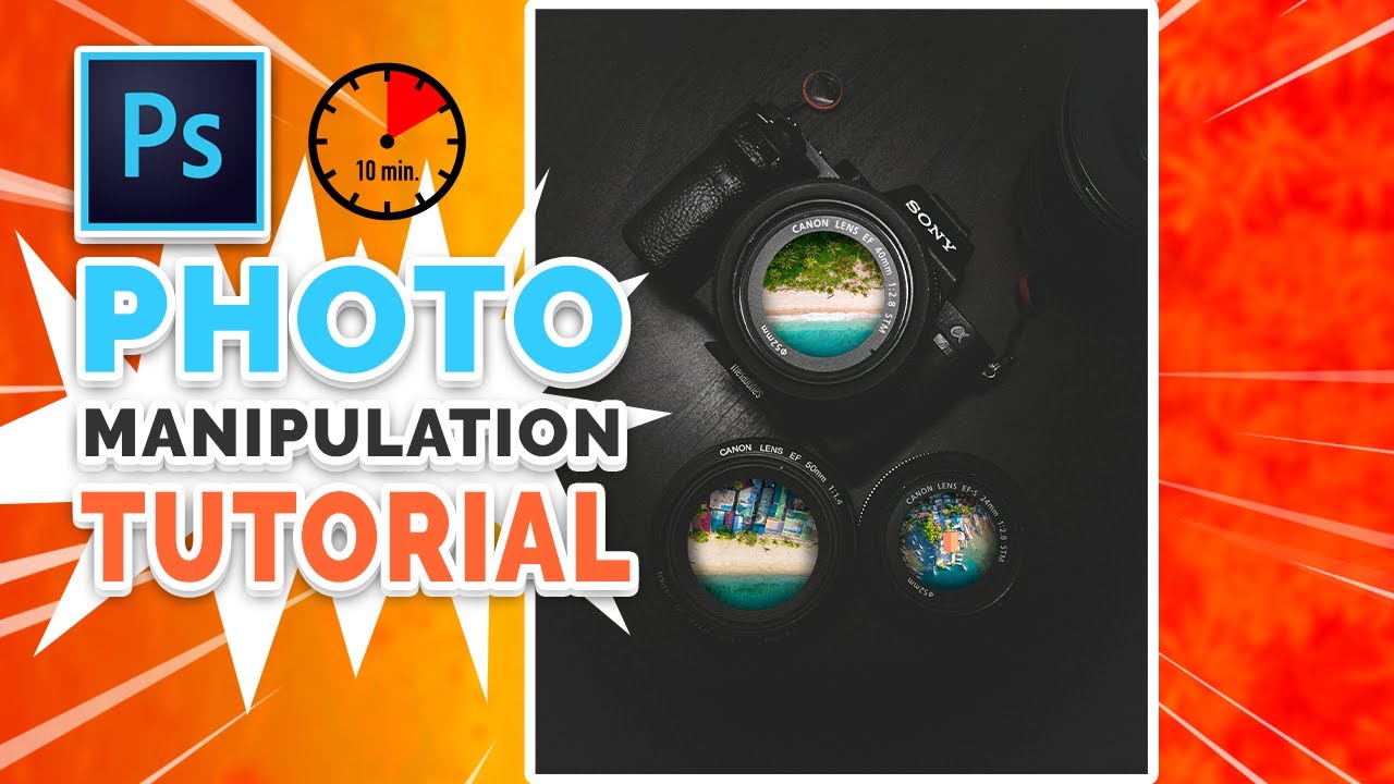 Photo Manipulation PHOTOSHOP 2020 Tutorial (Beginner) - YouTube