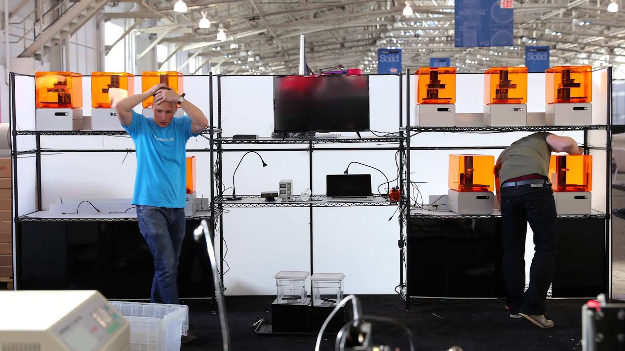 Timelapse: Building A 3D Print Farm - YouTube