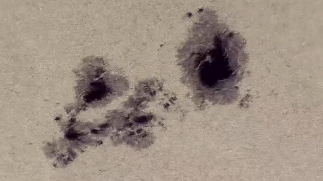 Raw Solar Sunspot quick lapse AR 4273 - YouTube