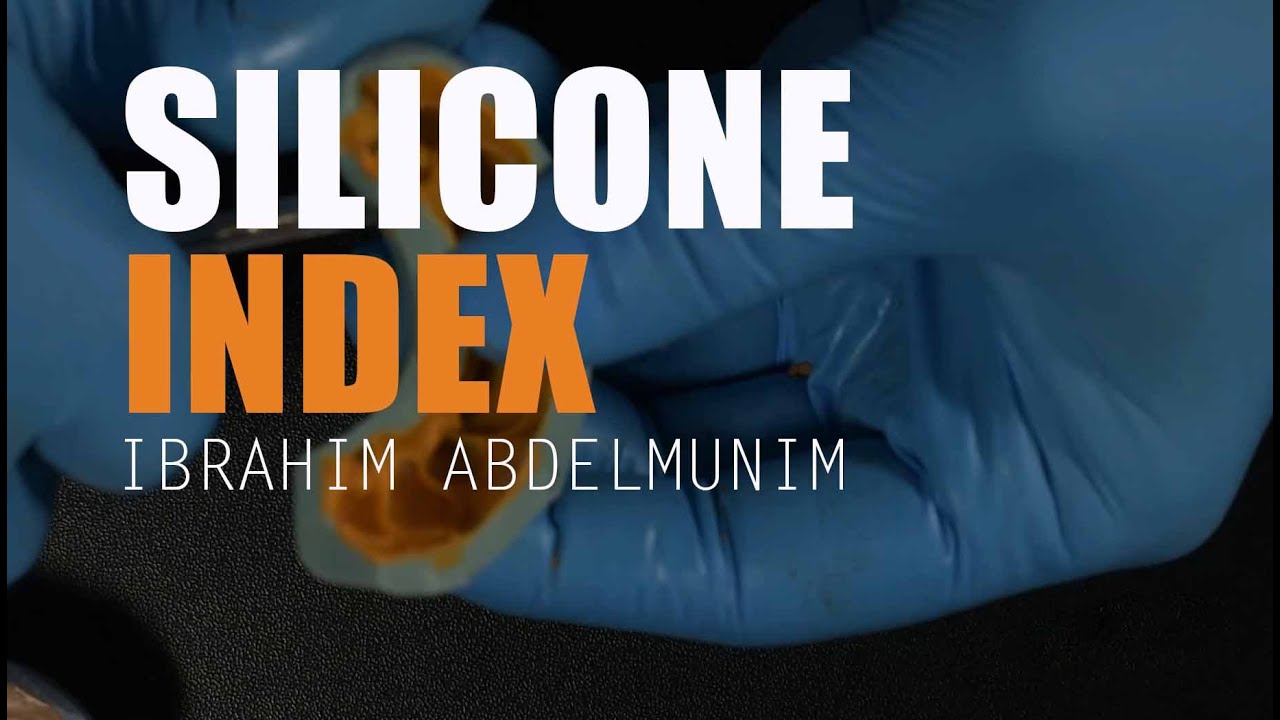 Silicone index for mock up - YouTube