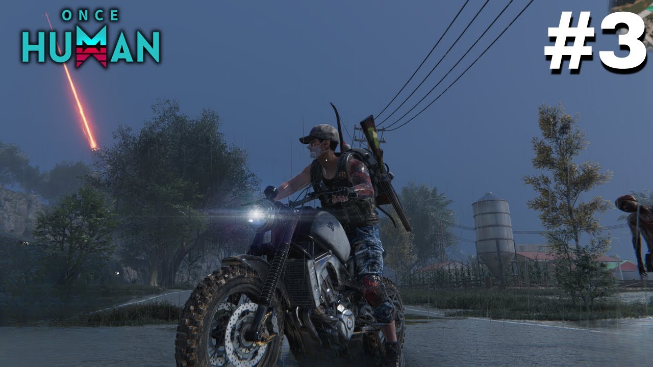 Once Human (Closed Beta) - Let's Play Part 3: Crafting the Motorcycle ...