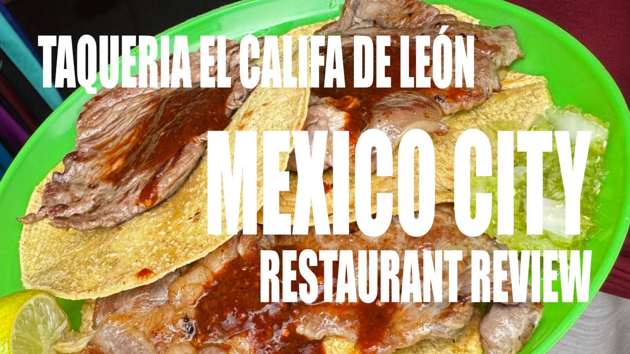Restaurant review: Taqueria el Califa de León - YouTube