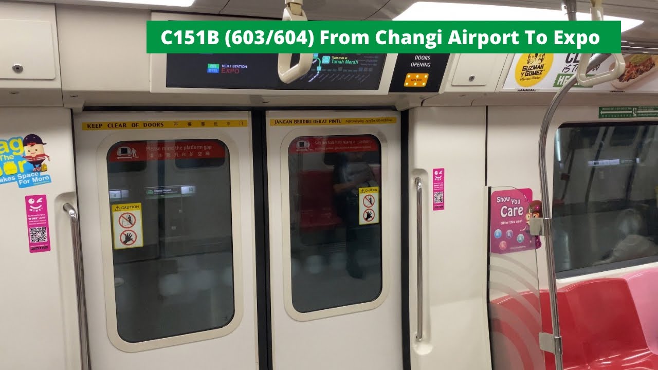 [Noisy][SMRT] C151B (603/604) from Changi Airport to Expo - YouTube