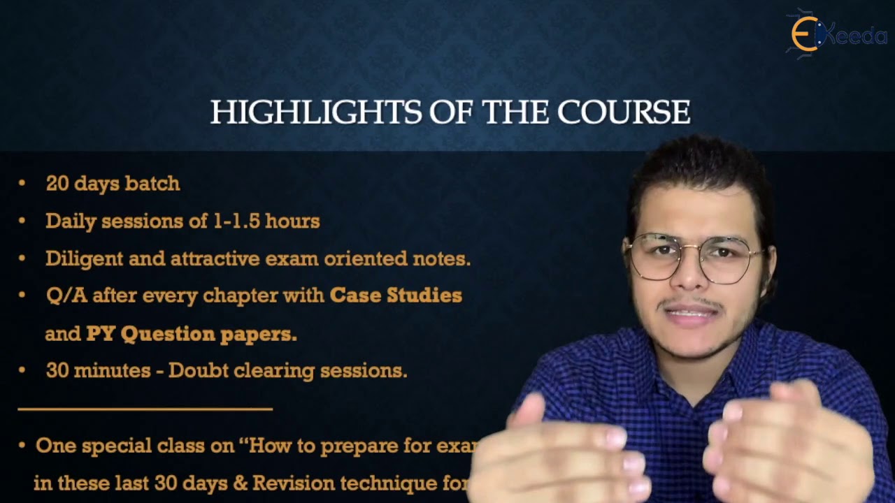 20 Days CRASH Course ANNOUNCEMENT on CA Intermediate Corporate and ...