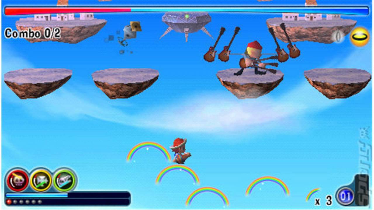 Rainbow Islands Evolution PSP - YouTube