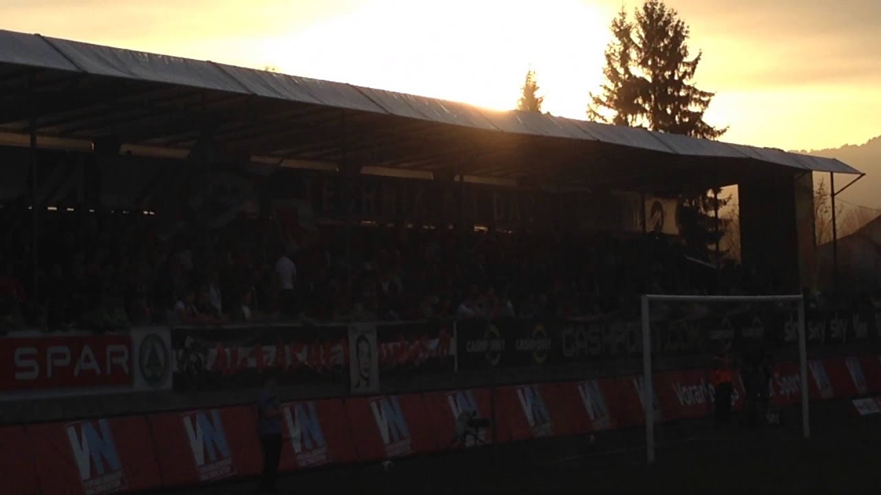 SCR Altach vs Wiener Neustadt 3-1 - 15/04/15 - Ultras Altach - YouTube