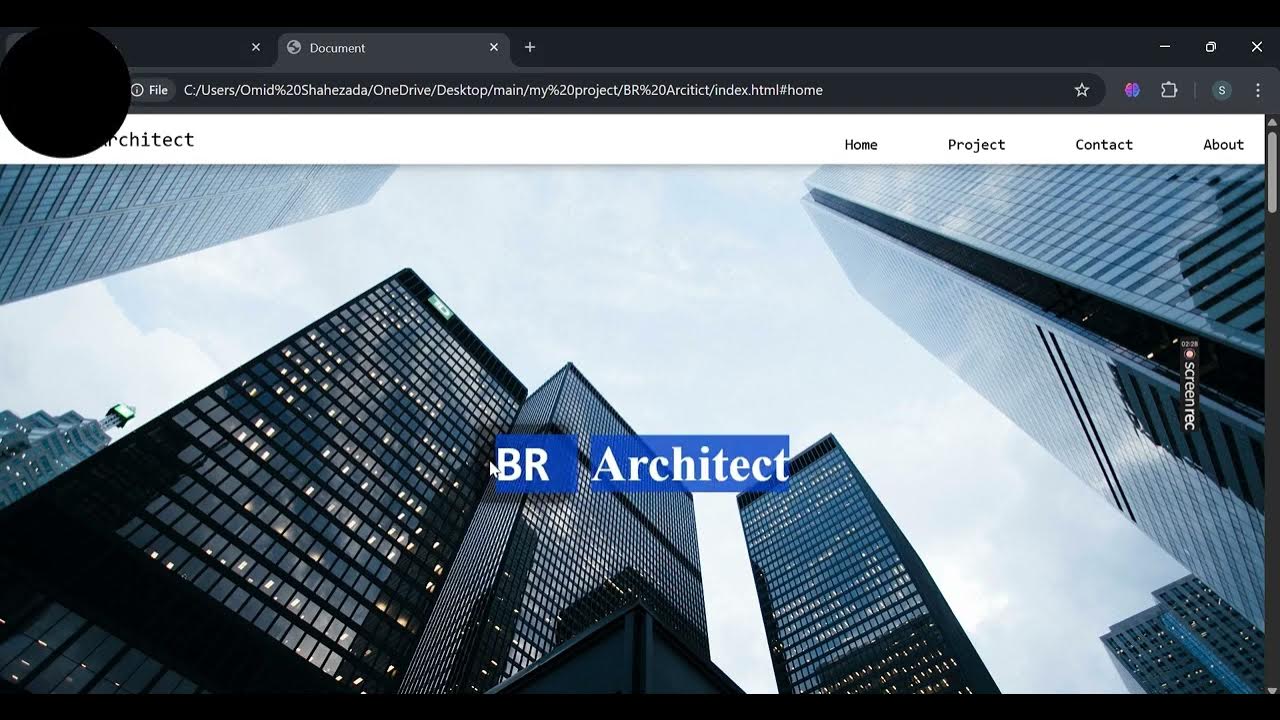 The web development final project 2025 - YouTube