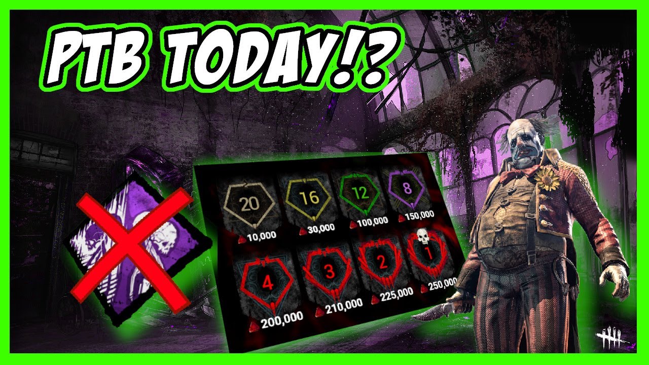 🔴Dead by Daylight - Mid Chapter PTB TODAY!? Clown rework, new UI, new ...