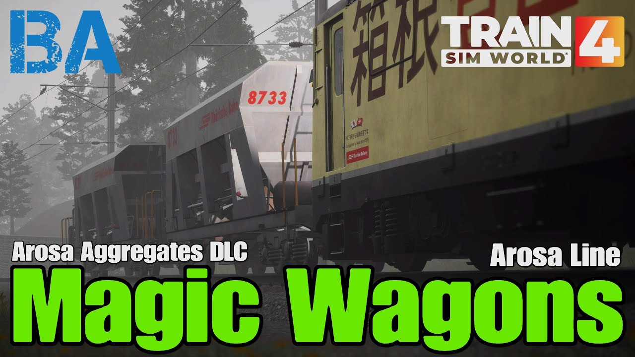 Magic Wagons - Arosa Aggregates DLC - Rivet Games - Arosa Line - Train ...