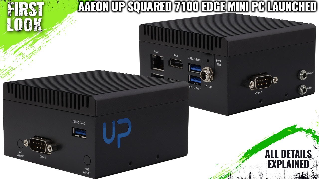 AAEON UP Squared 7100 Edge Mini PC Launched - Explained All Spec, Features And More - YouTube