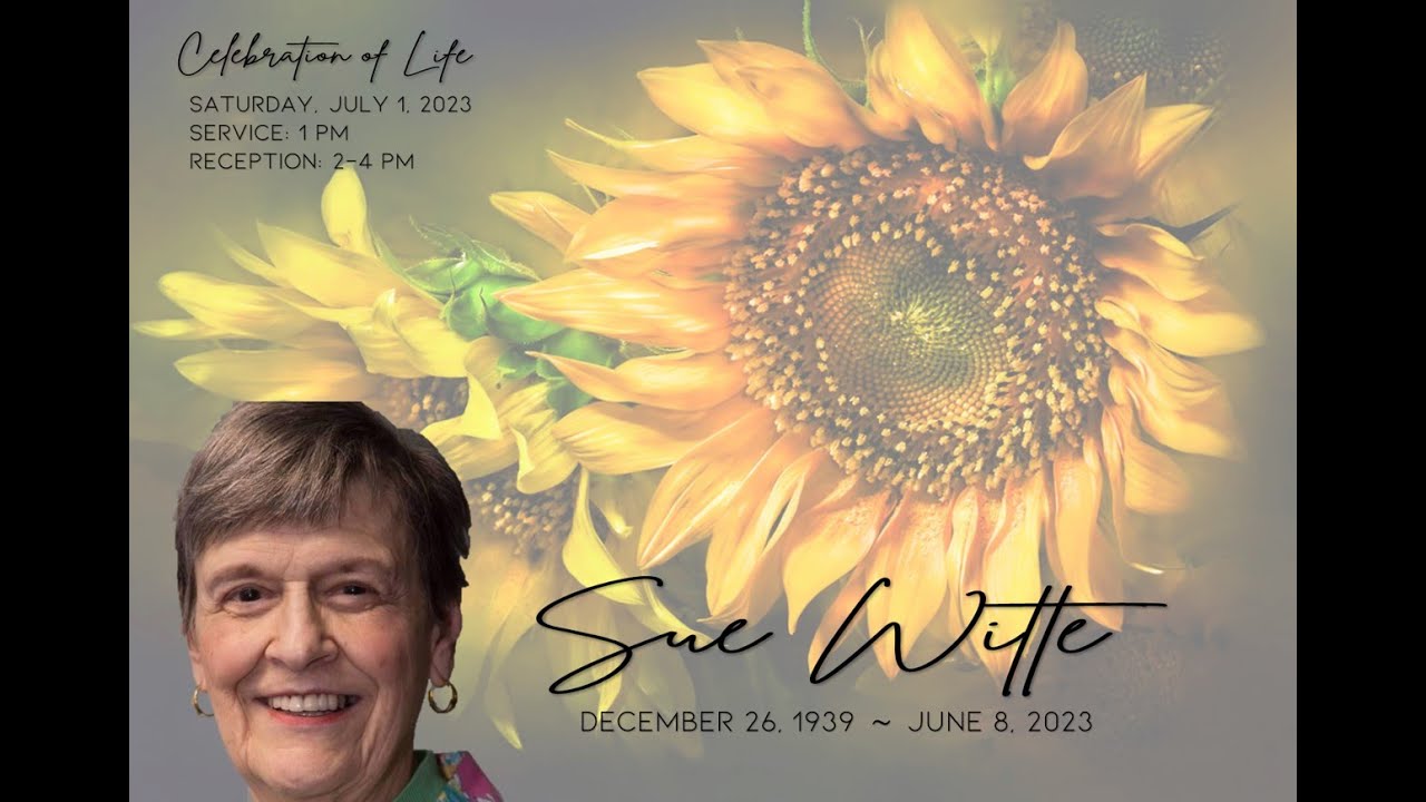 "Sue Witte's Celebration of Life" - UUCQC - YouTube