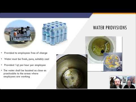 Does An Employer Have To Provide Water For Employees