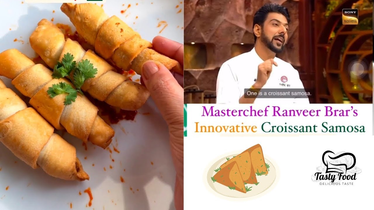 Celeb Recipes #1: Ranveer Brar’s Croissant Samosa - YouTube