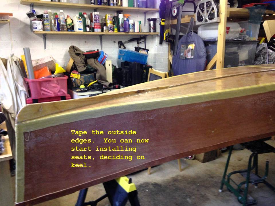 Quick Plywood Canoe / Pirogue - YouTube