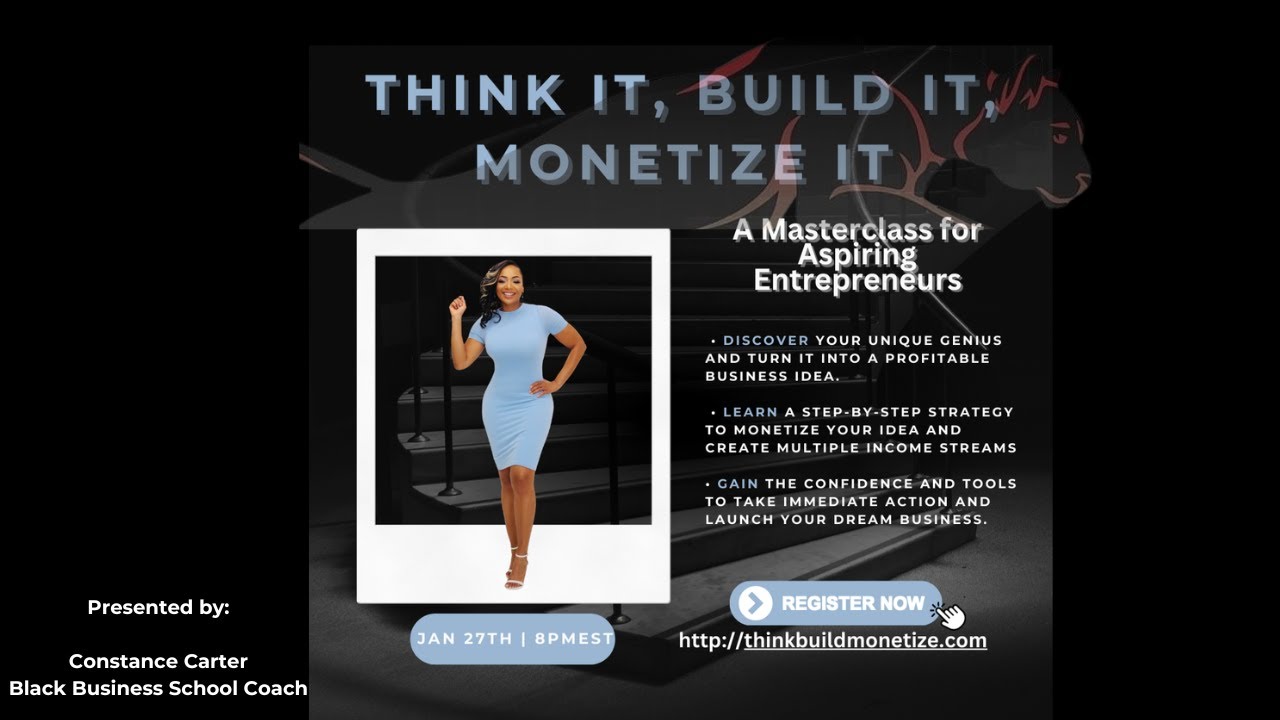 Think it Build it Monetize it: A Masterclass for Aspiring Entrepreneurs ...
