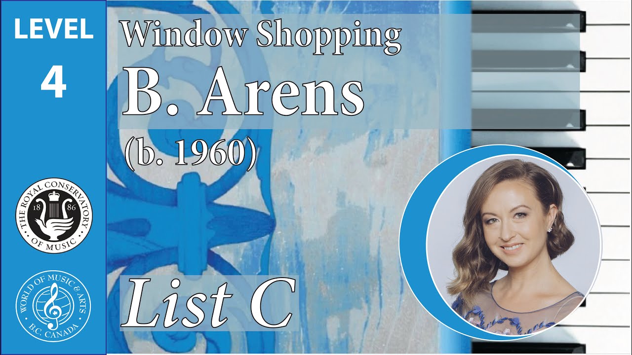 Window Shopping, by B. Arens - RCM Repertoire Gr.4, List C - YouTube