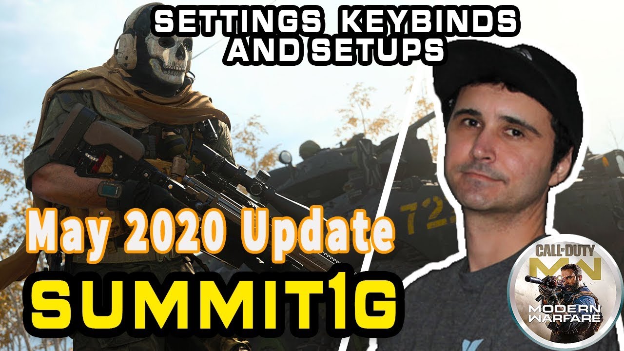 Summit1g Call Of Duty Warzone Settings, Keybinds and Setup May 2020 ...