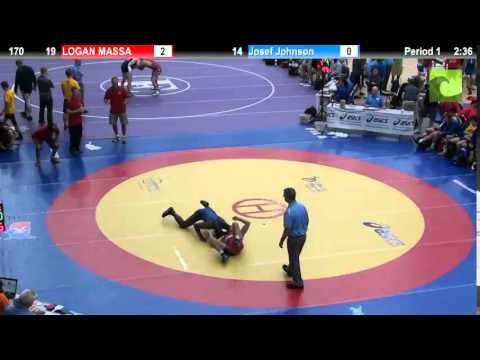 170 LOGAN MASSA vs. Josef Johnson - YouTube