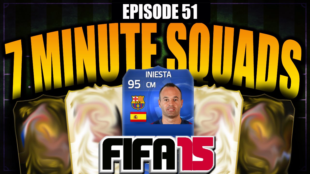 95 TOTY INIESTA 7 MINUTE SQUAD BUILDER! FIFA 15 ULTIMATE TEAM - YouTube