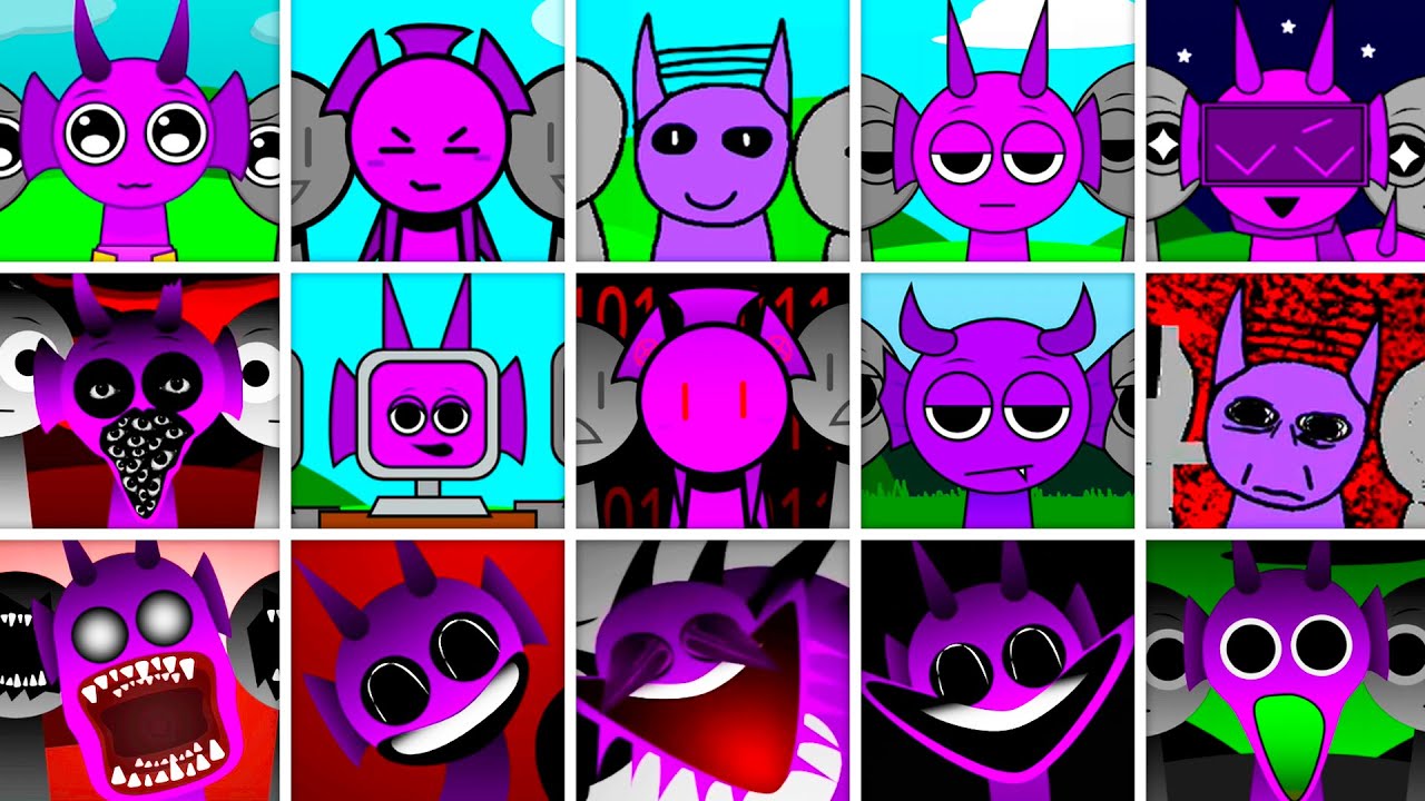 True All Purple (Durple) Phases and Versions - From Cutest to Most ...