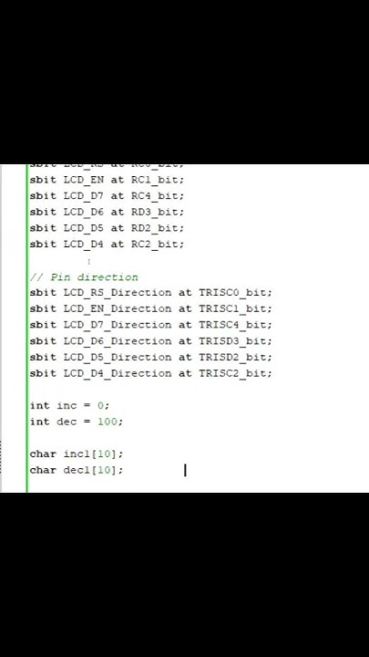 Dual counter on LM016 LCD using PIC16F877A microcontroller. #electronics #smartphone #tutorial ...