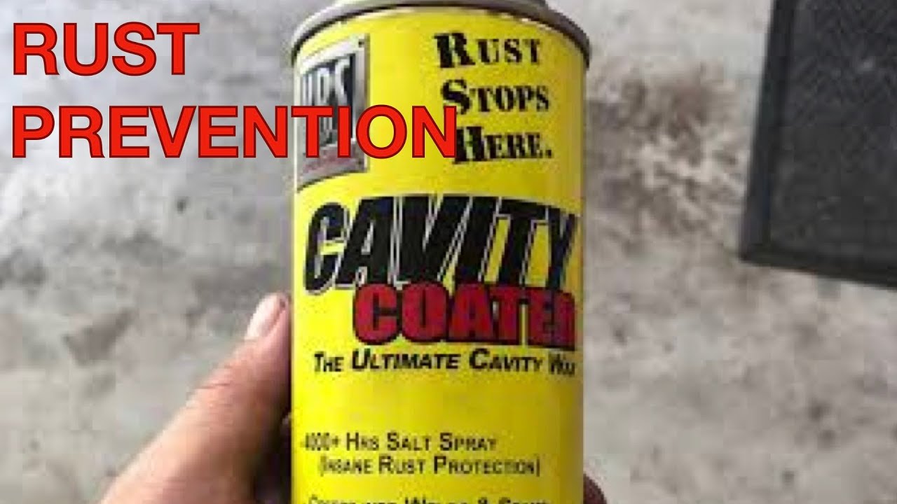 Classic Mini Rust Prevention with Cavity Wax - YouTube