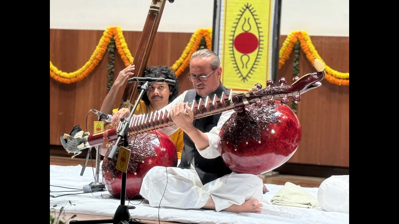 Ustad Bahauddin Dagar Raga Abhogi (Alap), Spic Macay IIT Hyderabad 2025 ...