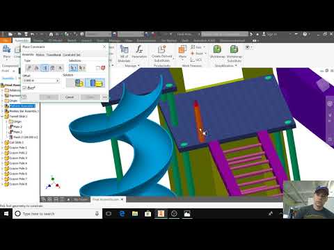 Autodesk Inventor Pro 2018 Playground (Assembly Part 9)